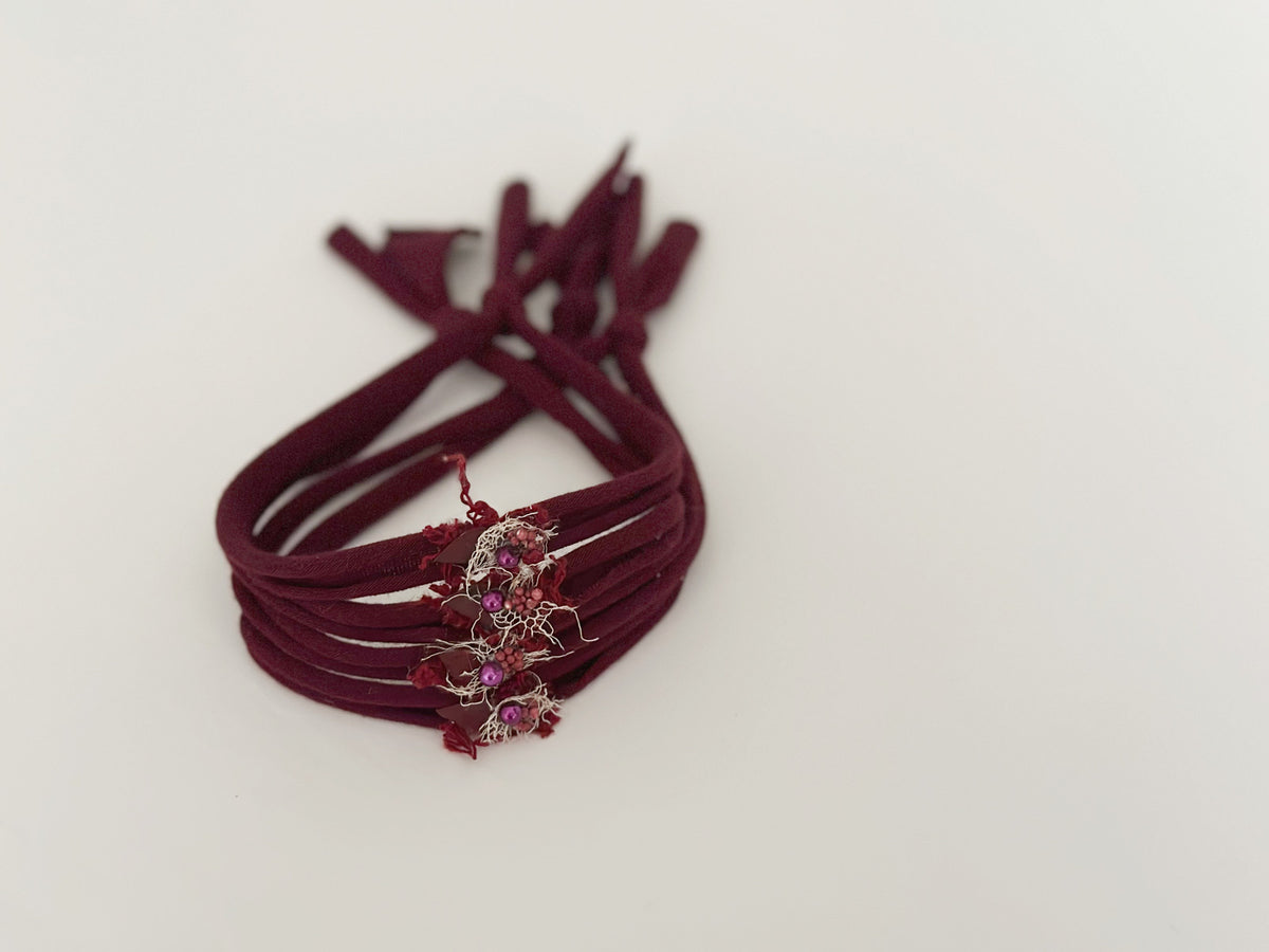 Plum Purdy Simple Band – The Dainty Miss